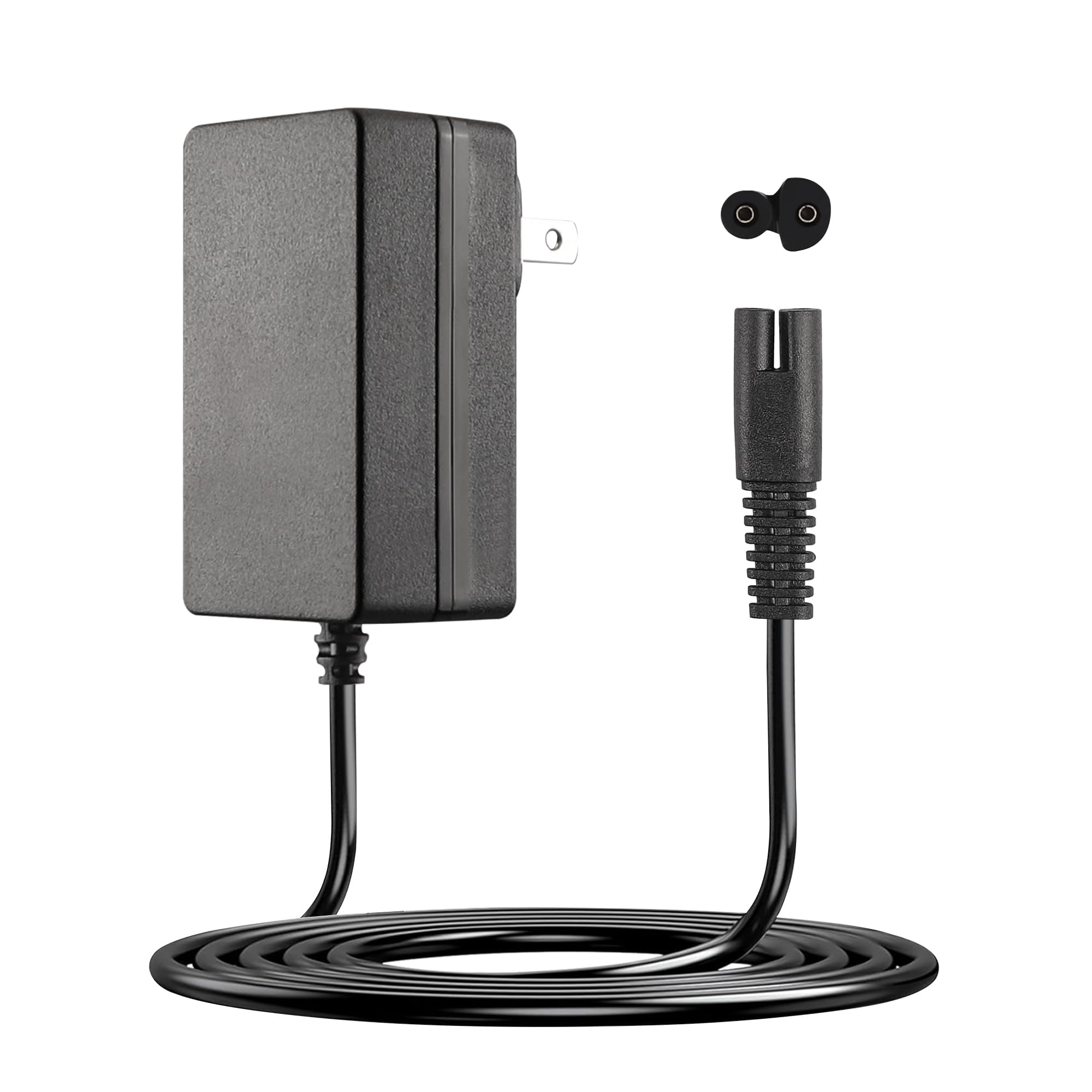 BXIZXD Replacement for Waterpik DHF10 Charger, 2 Prong Adapter ...