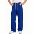 BXJX Boys Cargo Sweatpants, Relaxed Fit Straight-Leg Casual Elastic ...