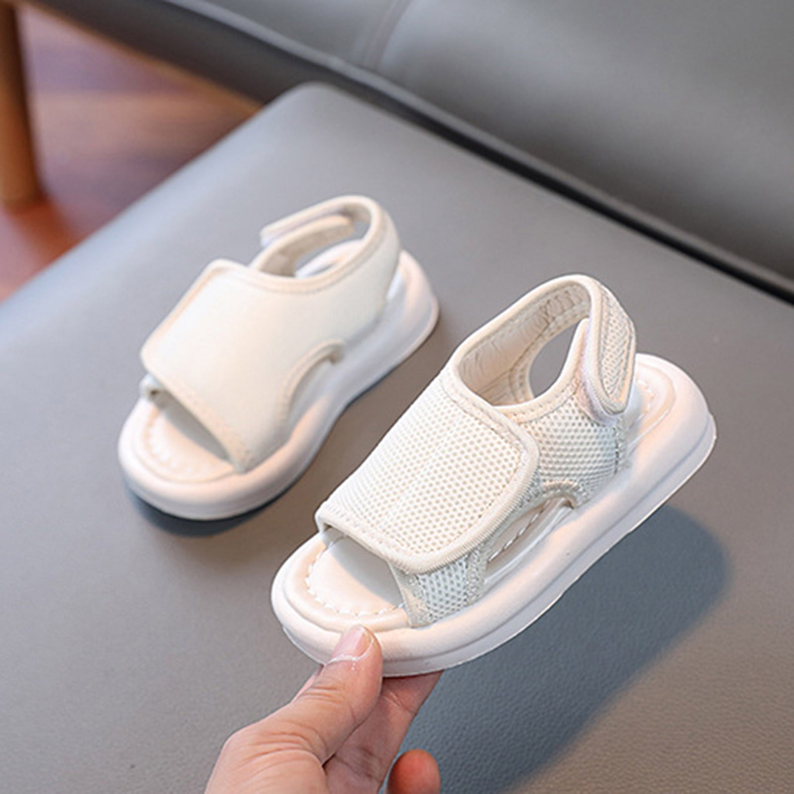 BXJX Boys Sandals, Casual Open Toe Slip-Resistant Ankle Strap Kids ...