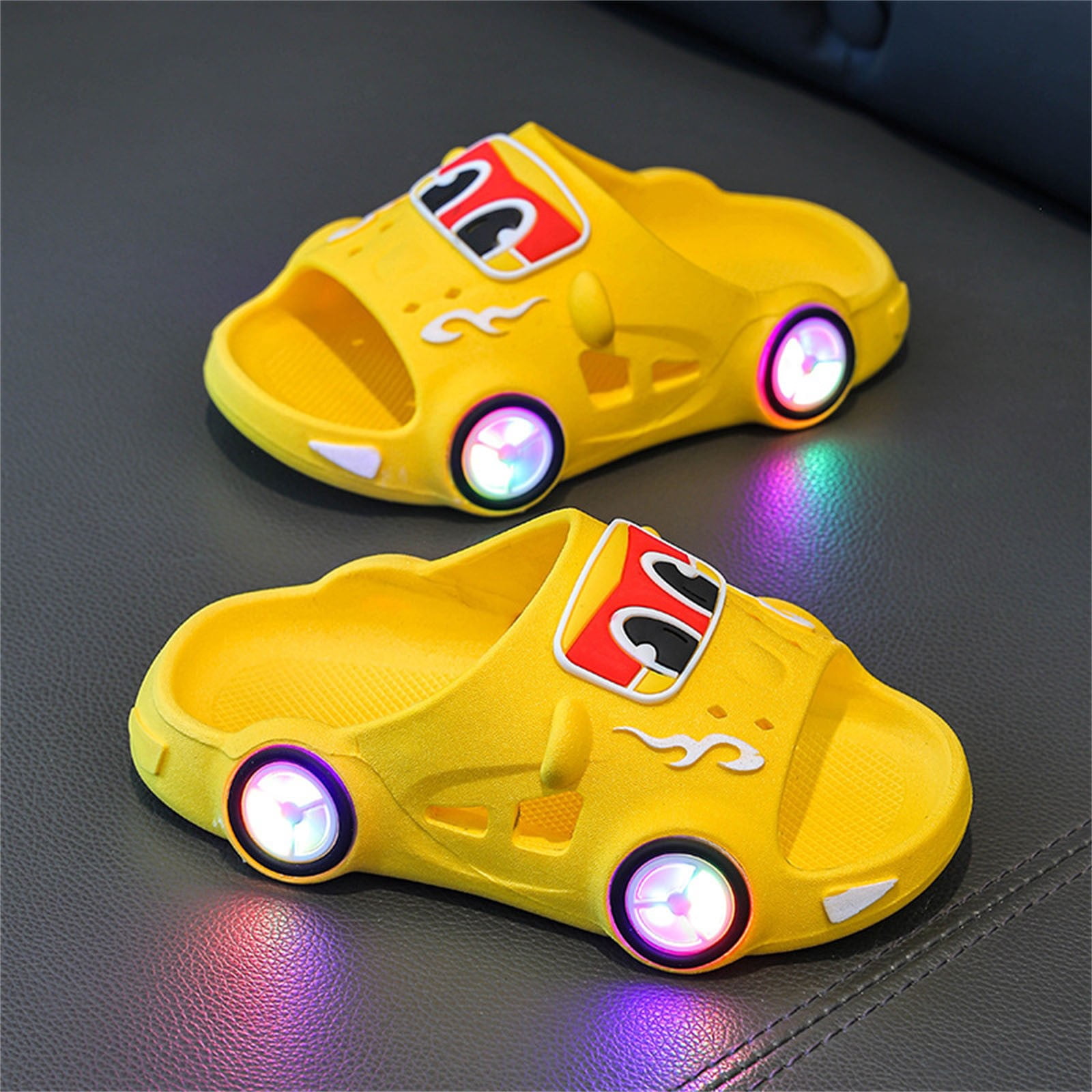 BXJX Boys Slide Sandals, Open Toe Non Slip Soft Sole Cute Kids Summer ...