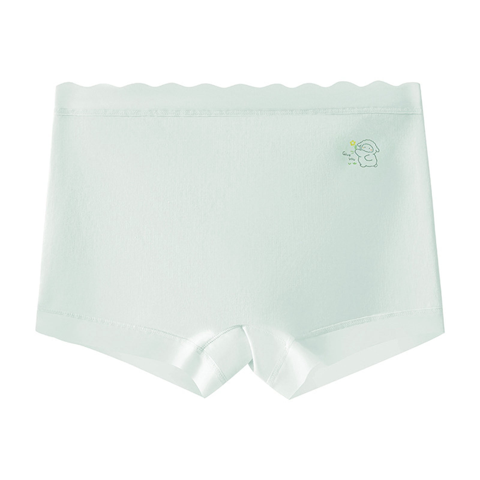 BXJX Girls Boxer Briefs, Soft Cotton Solid Color Breathable Kids ...