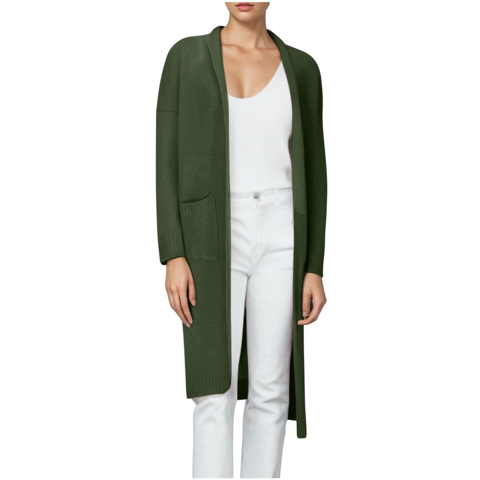 BXJX Long Cardigans for Women Lightweight Winter Fall Knitted with ...