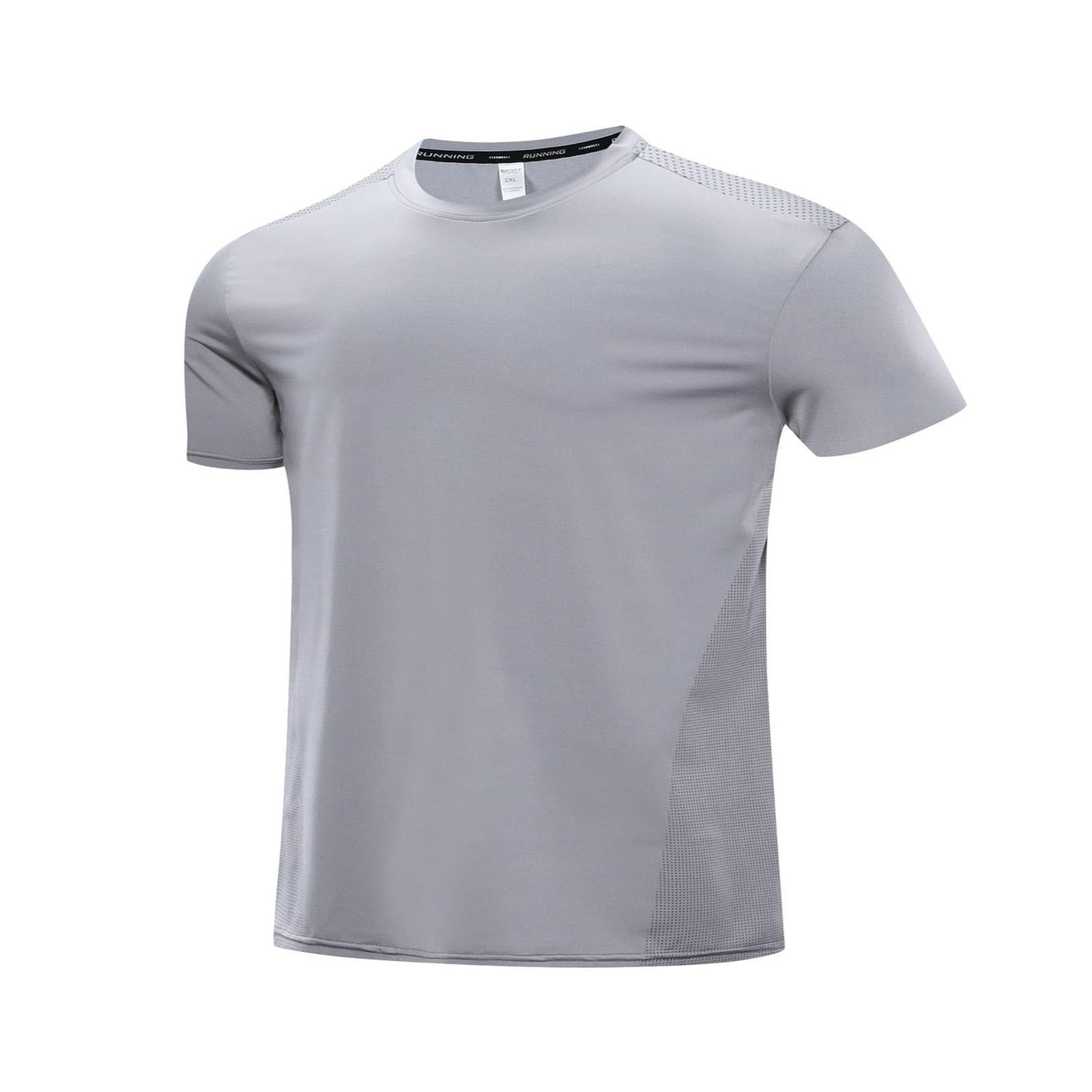 BXJX Mens Oversized T Shirts- Fashion Short Sleeve Crewneck Casual ...