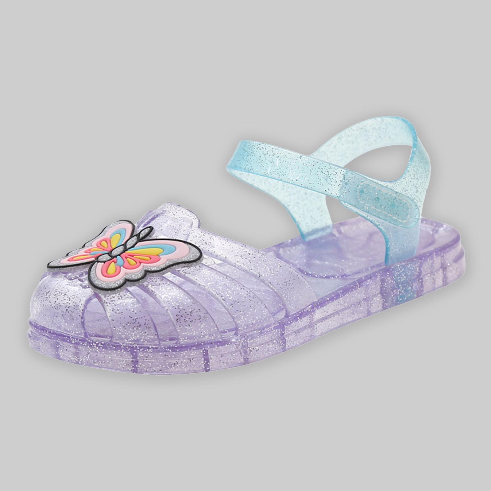 BXJX Toddler Little Girls Jellies- Beach Outdoor Bow Princess Soft Sole ...