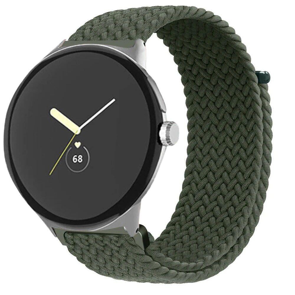 BXUXOHS Braided Bands Compatible with Google Pixel Watch/Pixel Watch 2 ...