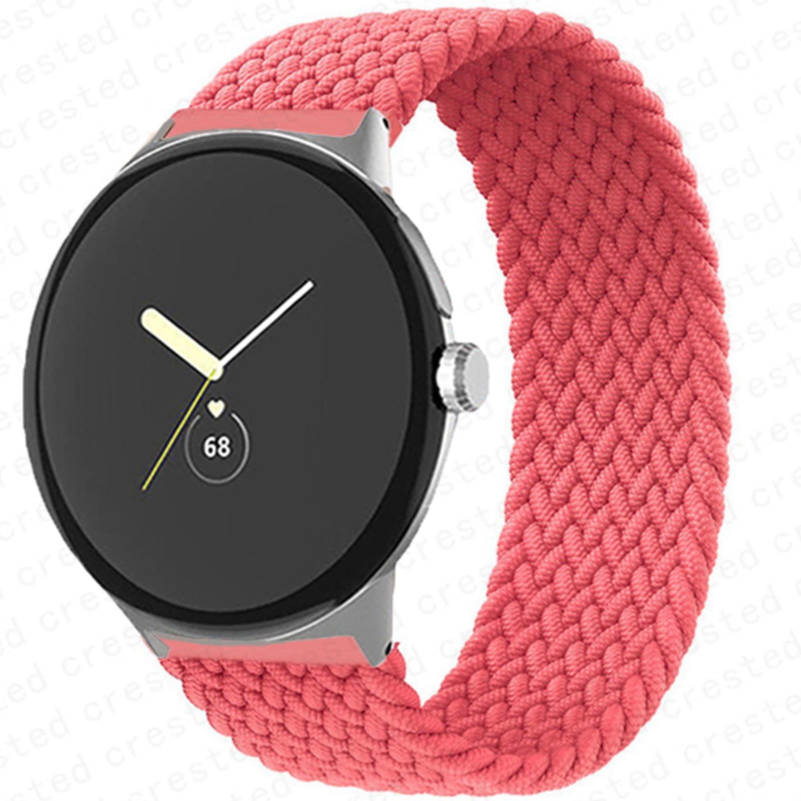 BXUXOHS Braided Bands Solo Loop Compatible with Google Pixel Watch ...