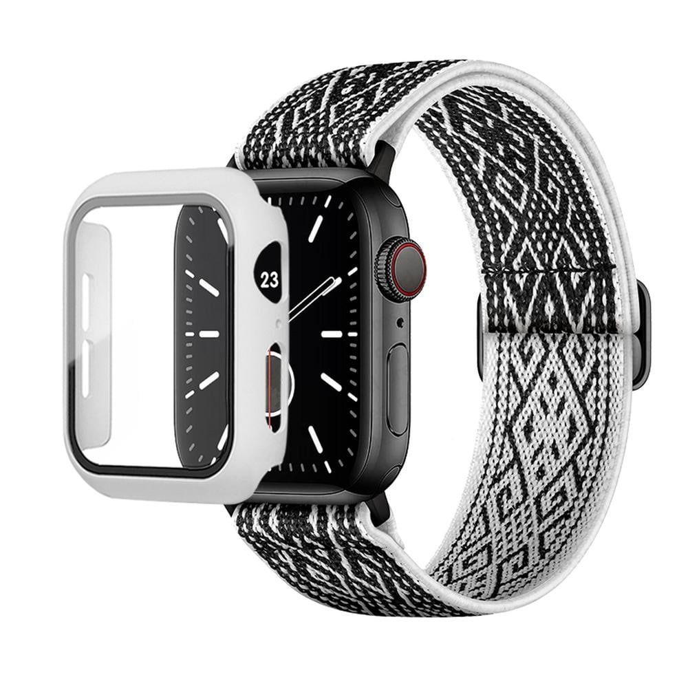 BXUXOHS Sport Loop for Apple Watch Band with Watch Case 45mm 38mm 44mm ...