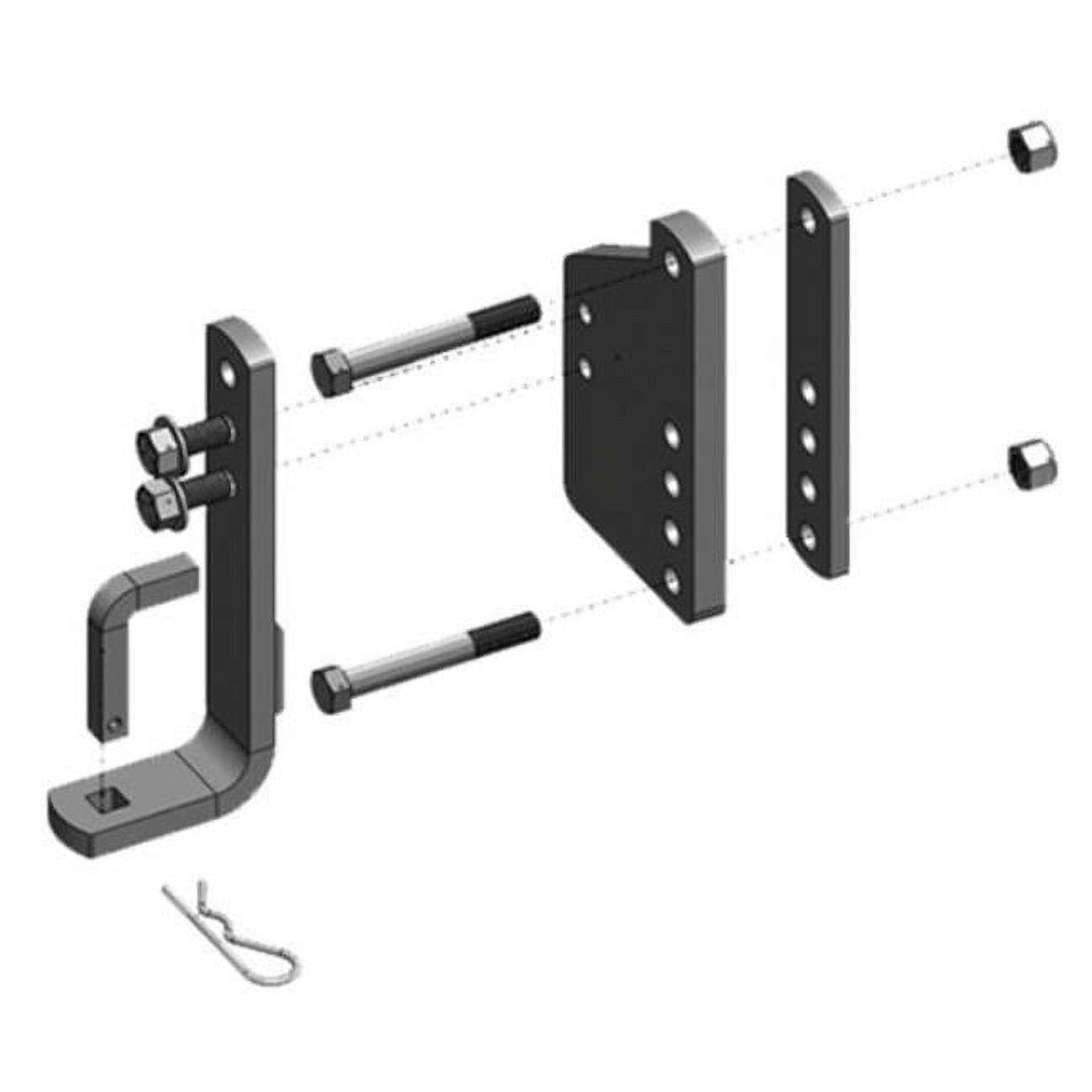 BXW4070 Long L Bracket Plate with Mount for Track Pro Weight ...