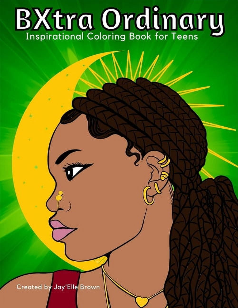 BXtra Ordinary Inspirational Coloring Book for Teens, (Paperback ...
