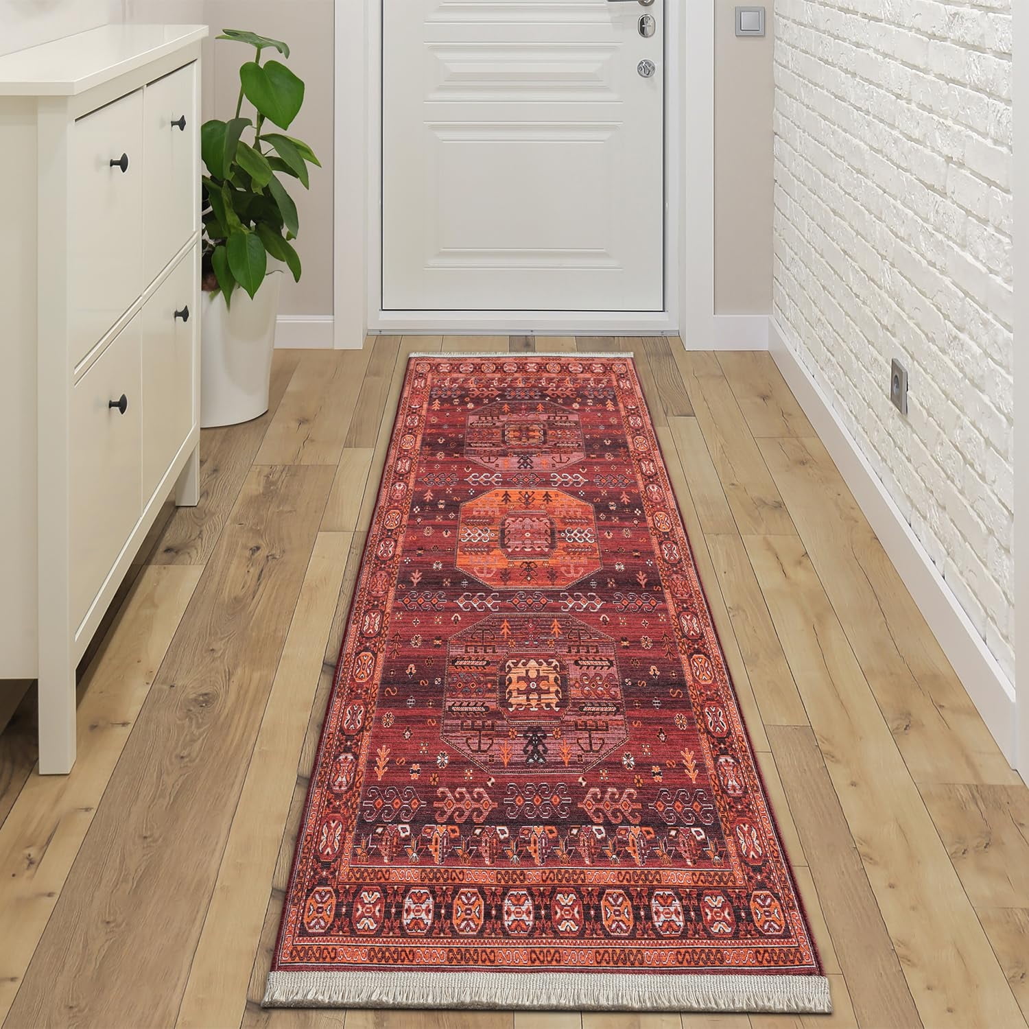BY COCOON Kitchen Rugs 2x7 Washable Runner Rug for Laundry Room ...
