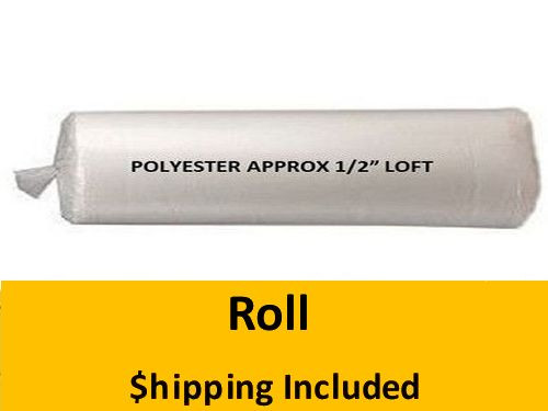 Hobbs Heirloom Polyester Batting Roll, Queen Size 96 in x 25 yds, BY996 ...