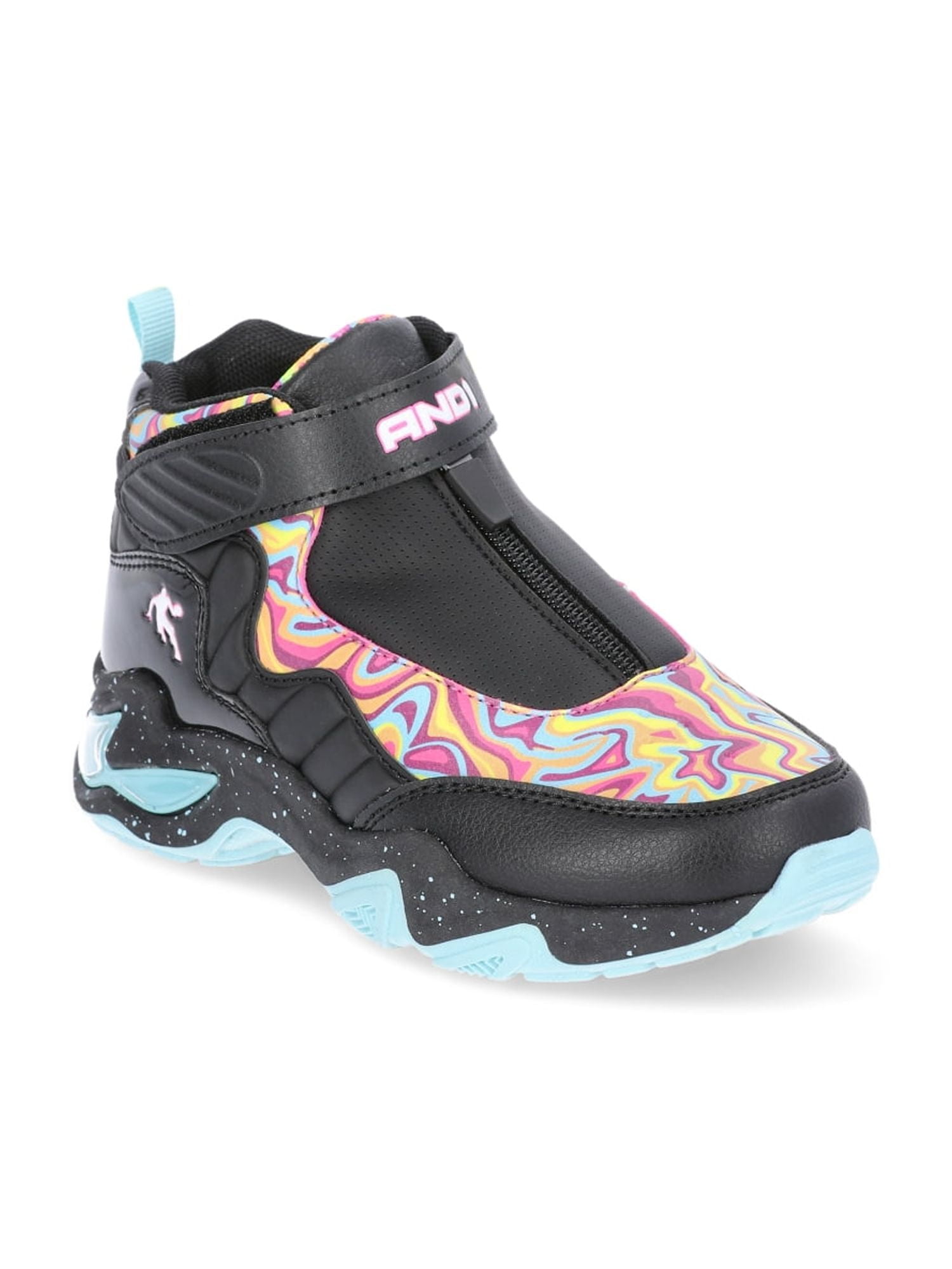 AND1 Little & Big Kids Hi-Top Zip Athletic Sneakers - Walmart.com