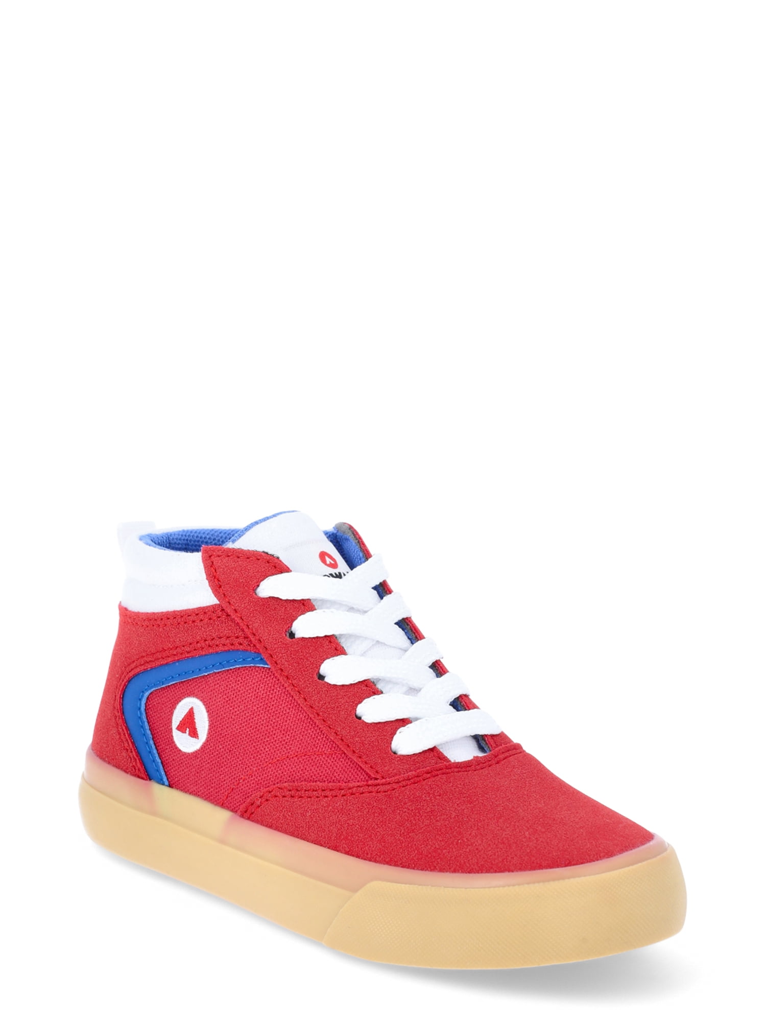 Airwalk Boys Lace-Up Hi-Top Skateboard Sneakers with Comfort Fit ...