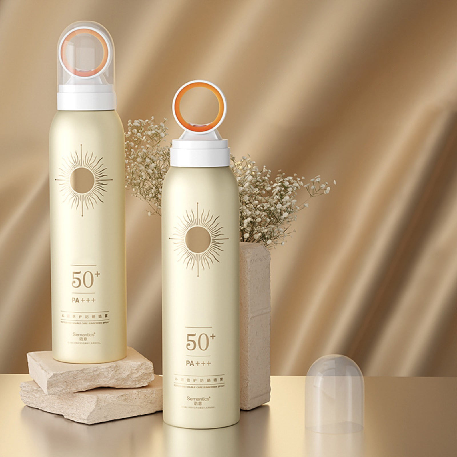 BYB Mini Circle SPF50 Refreshing High Protection Sunscreen SprayUV ...