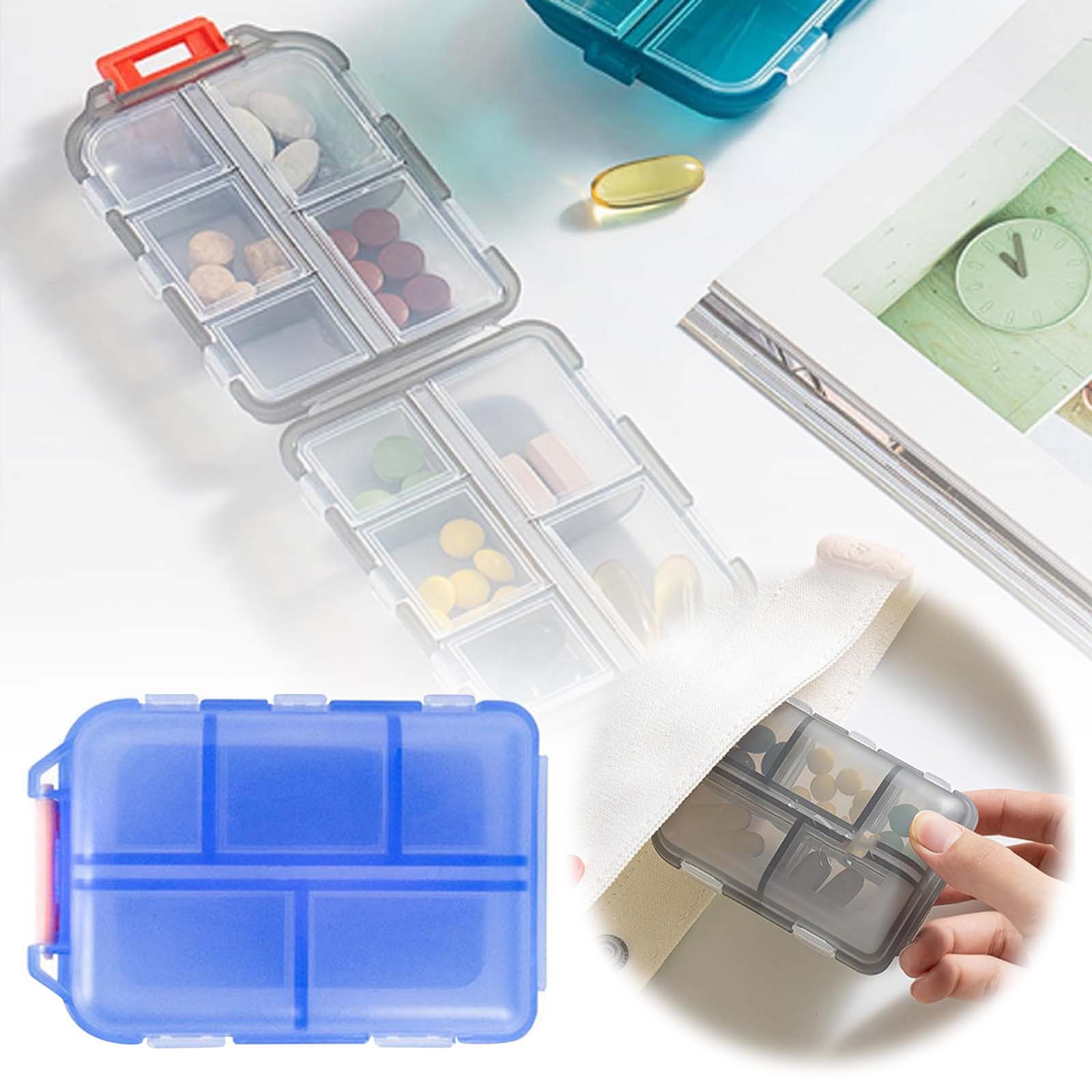 BYB Travel Box With Labels Organizer With Labels Travel Daily Container Mini Organizer Storage ...