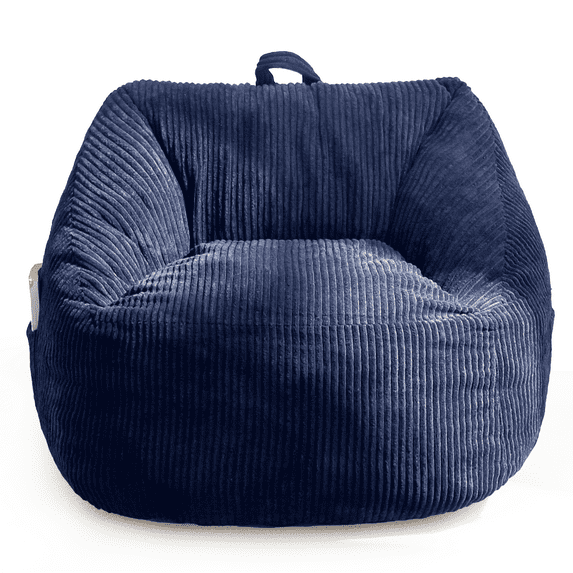 BYBYME Kids Bean Bag ChairSoft Memory Foam Bean Bag Chair with Pocket ...