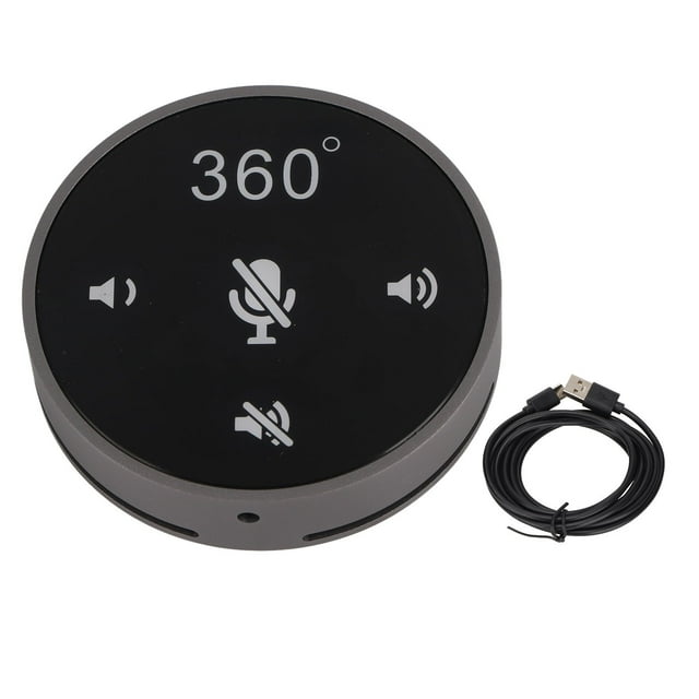 BYD?02 USB Conference Microphone 360° Omnidirectional One Key Mute Plug ...