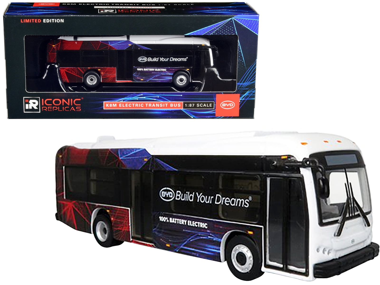 BYD K8M Electric Transit Bus "Build Your Dreams" Corporate Livery ...