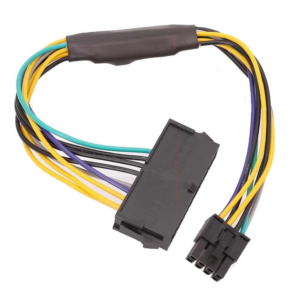 BYDOT 24 Pin to 8-Pin Power Supply ATX Adapter Cable for DELL ...