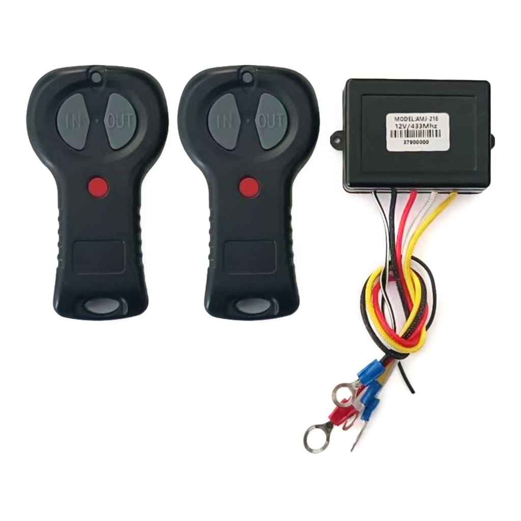 BYDOT For Badlands-Wireless Winch Remote 1 Pair Wireless 12V Handset ...