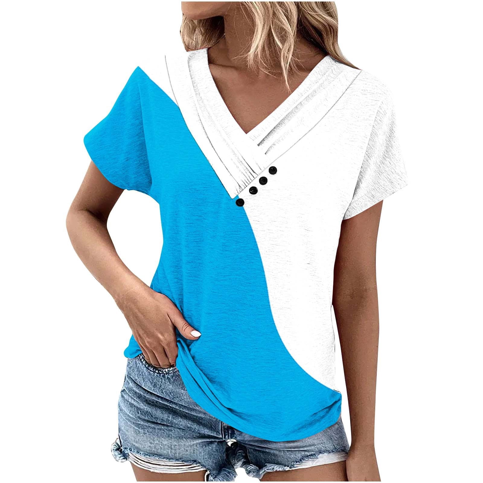 BYHONG Women Tops 2024 None USA and Imported - Walmart.com
