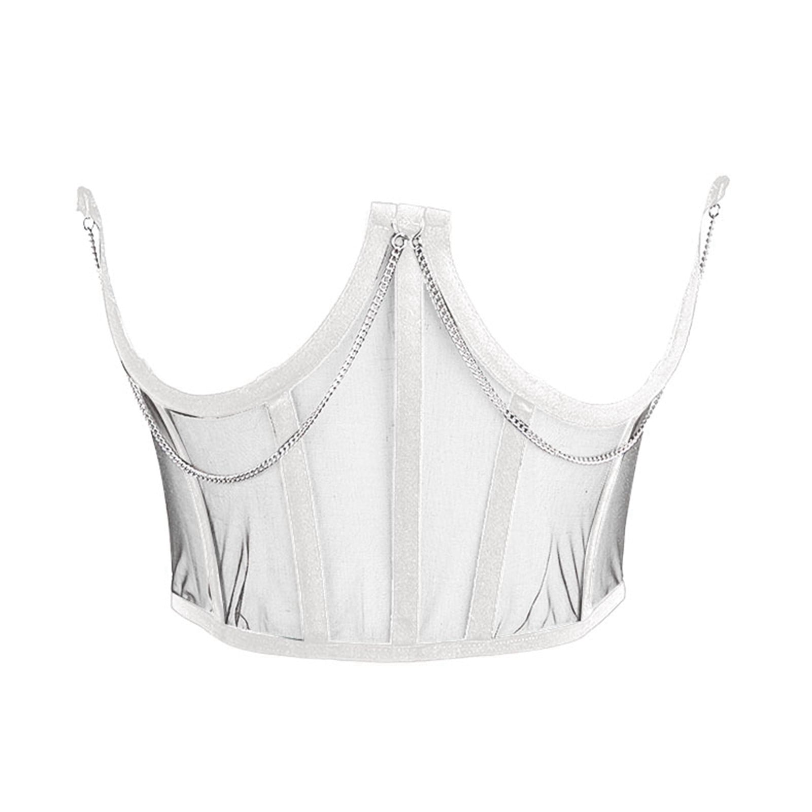 BYHONG Chain Vest Waist Girdle Chest Girdle Fishbone Slim Waist Cover ...