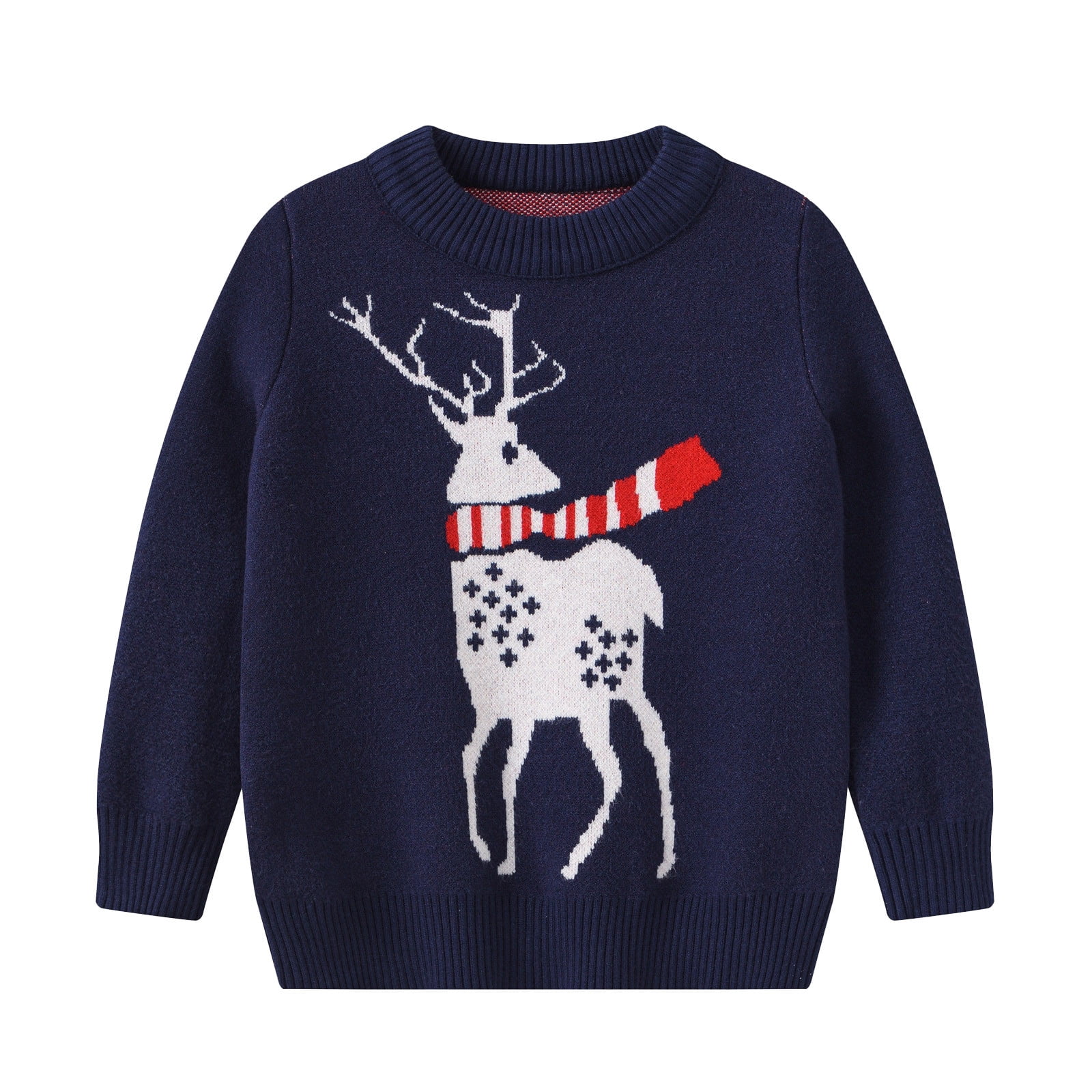 BYHONG Christmas Sweaters for Kids Girls' Sweaters Knit Boys Girls ...