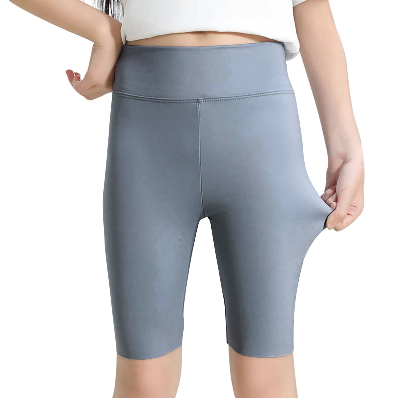 BYHONG Girls Athletic Shorts Leggings Kids Dance Running Yoga Pants ...