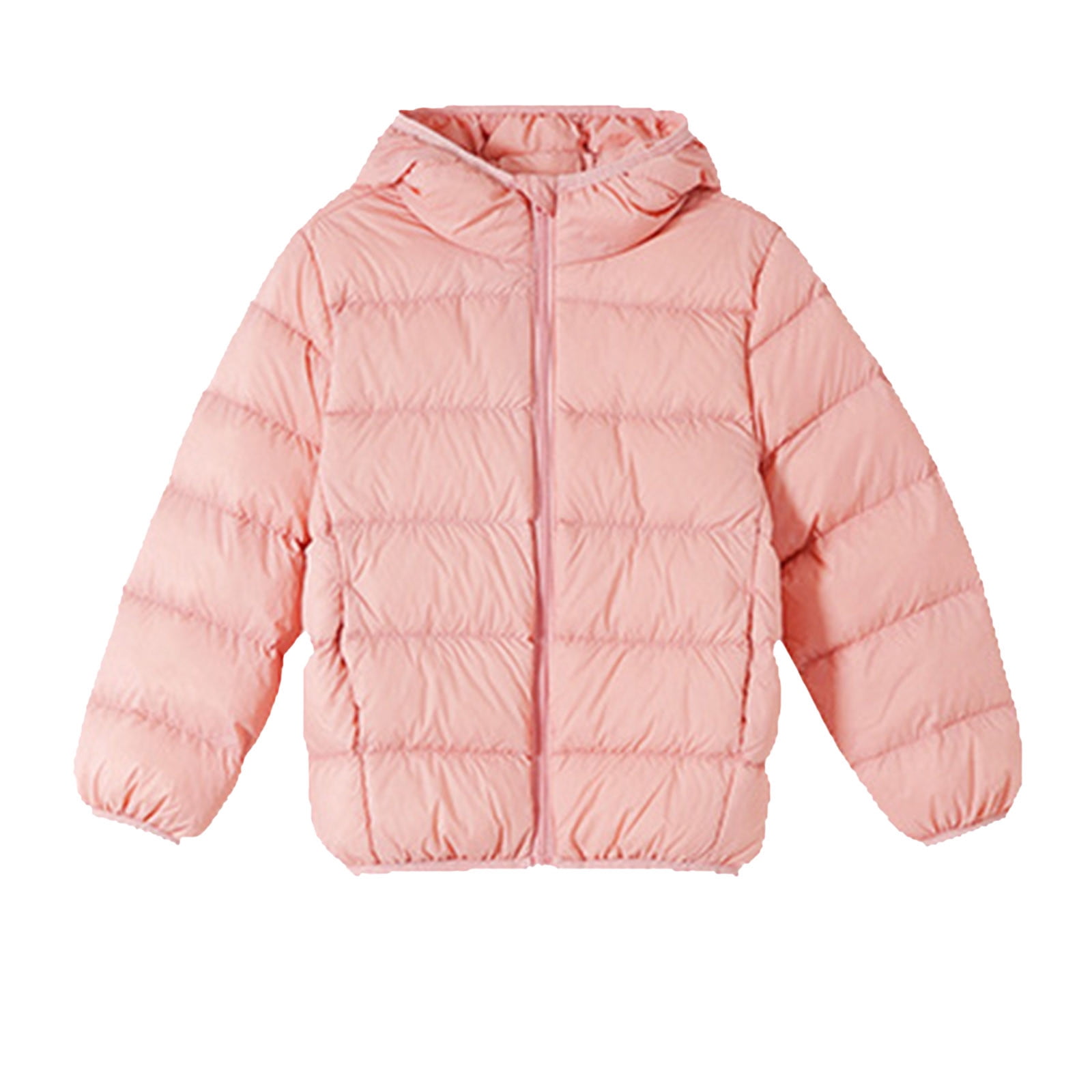 BYHONG Girls and Toddlers' Lightweight Packable Hooded Jacket Girls ...