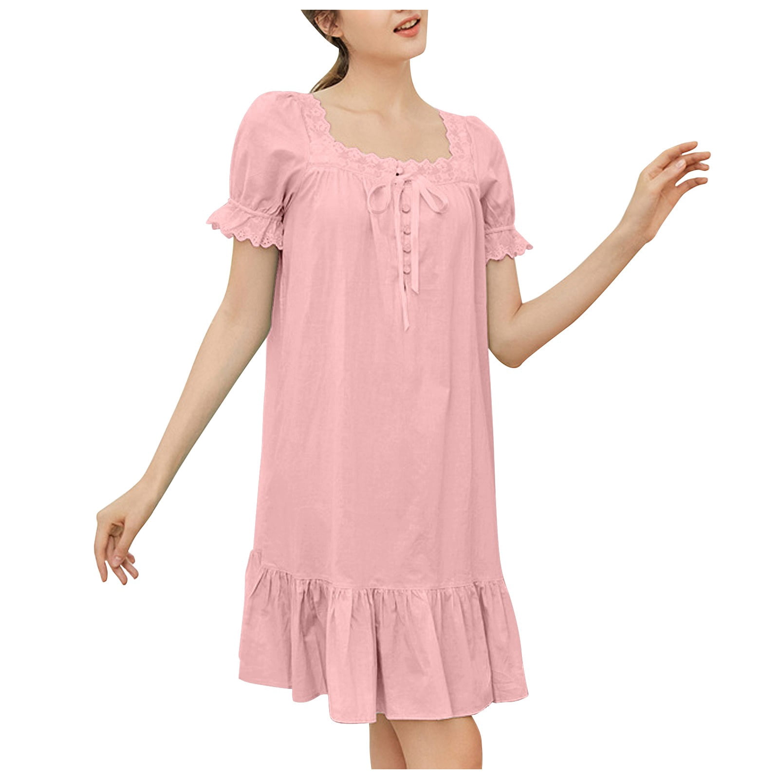 BYHONG Retro European and Skirts Short Sleeved Skirts Plus Size Foreign ...