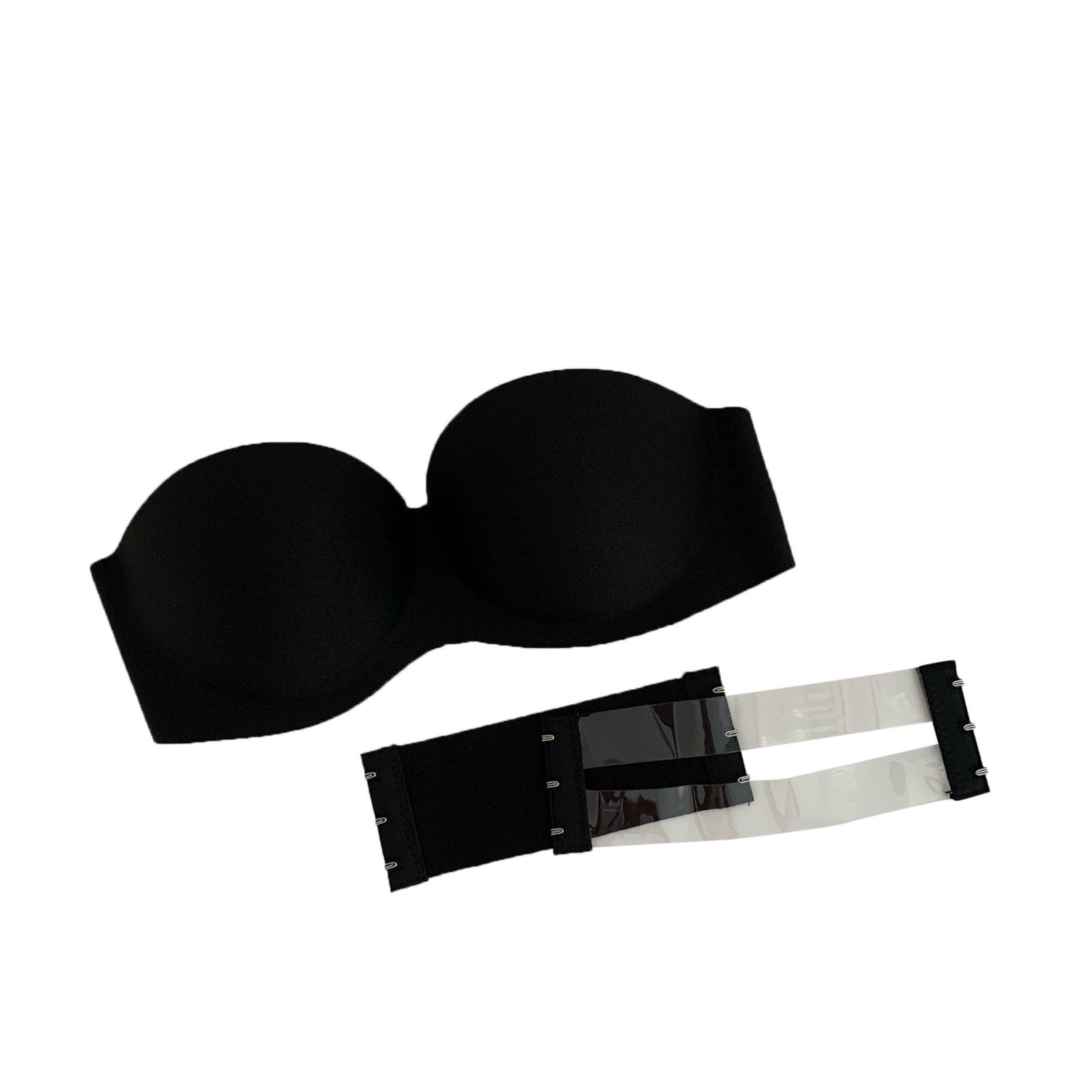BYHONG Sexy Strapless Underwear Without Steel Ring Bra Small Gathered ...
