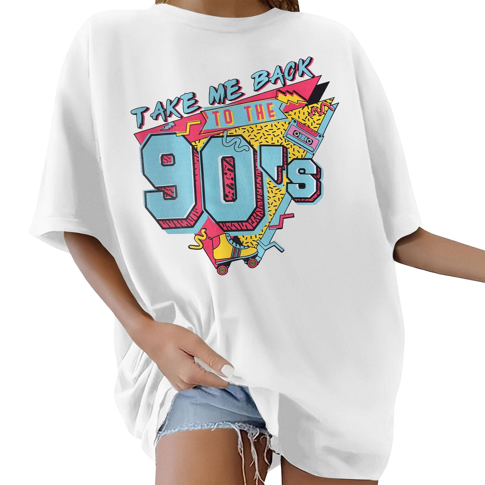 BYHONG Women Tops 2024 None USA and Imported - Walmart.com