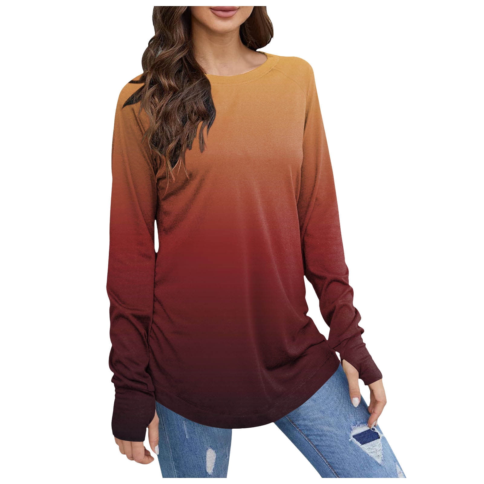 BYHONG Women Tops 2024 None USA and Imported - Walmart.com