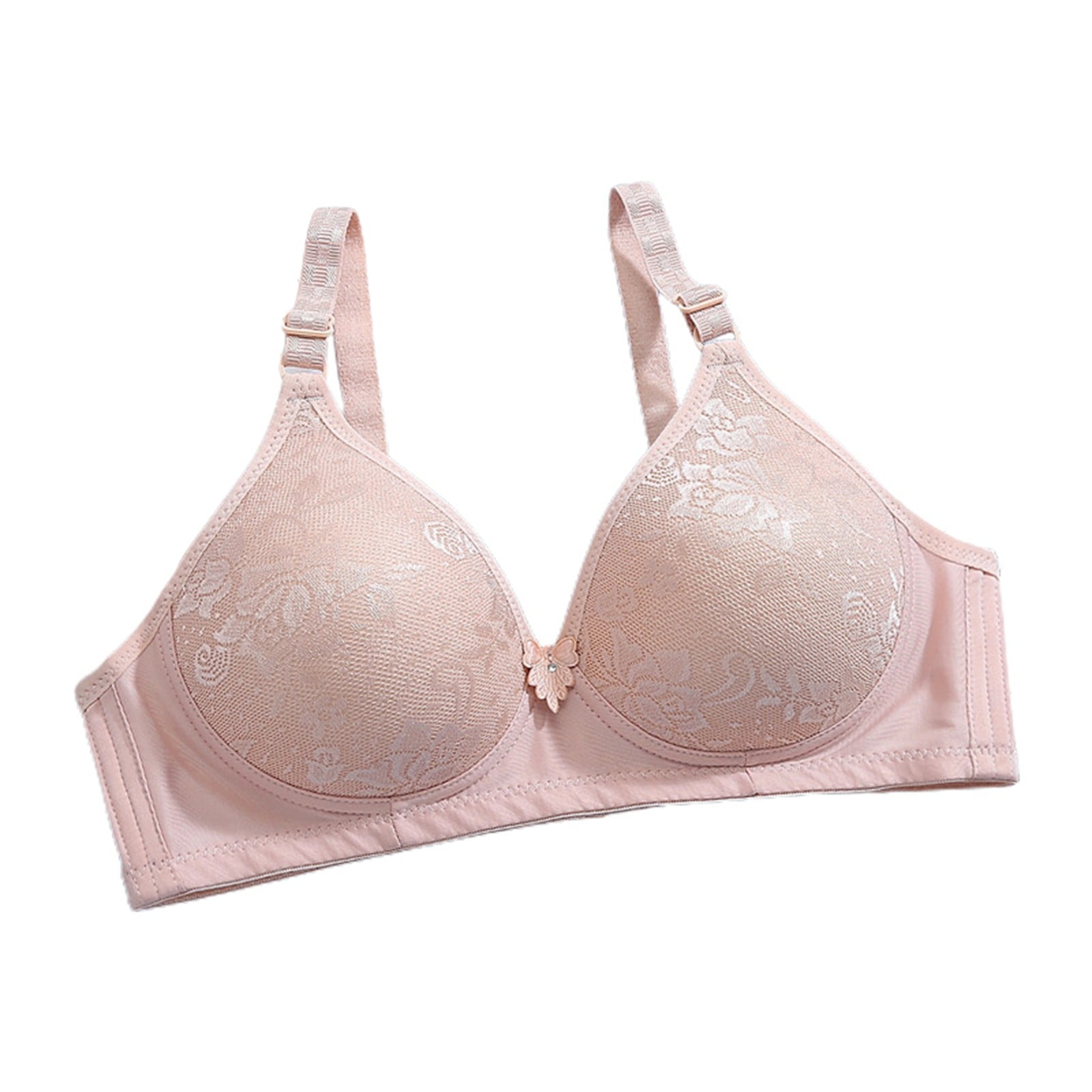 BYHONG Women's Thin Breathable Non Underwire Gathering Comfortable Sexy ...