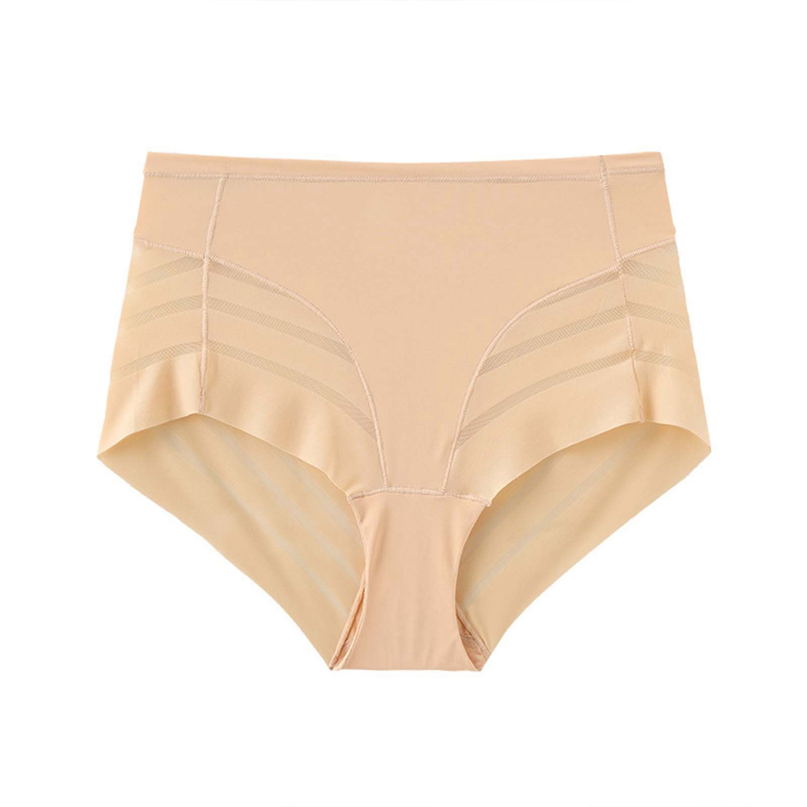 BYHONG Women's Transparent Striped Mesh Briefs High Comfortable Ice ...