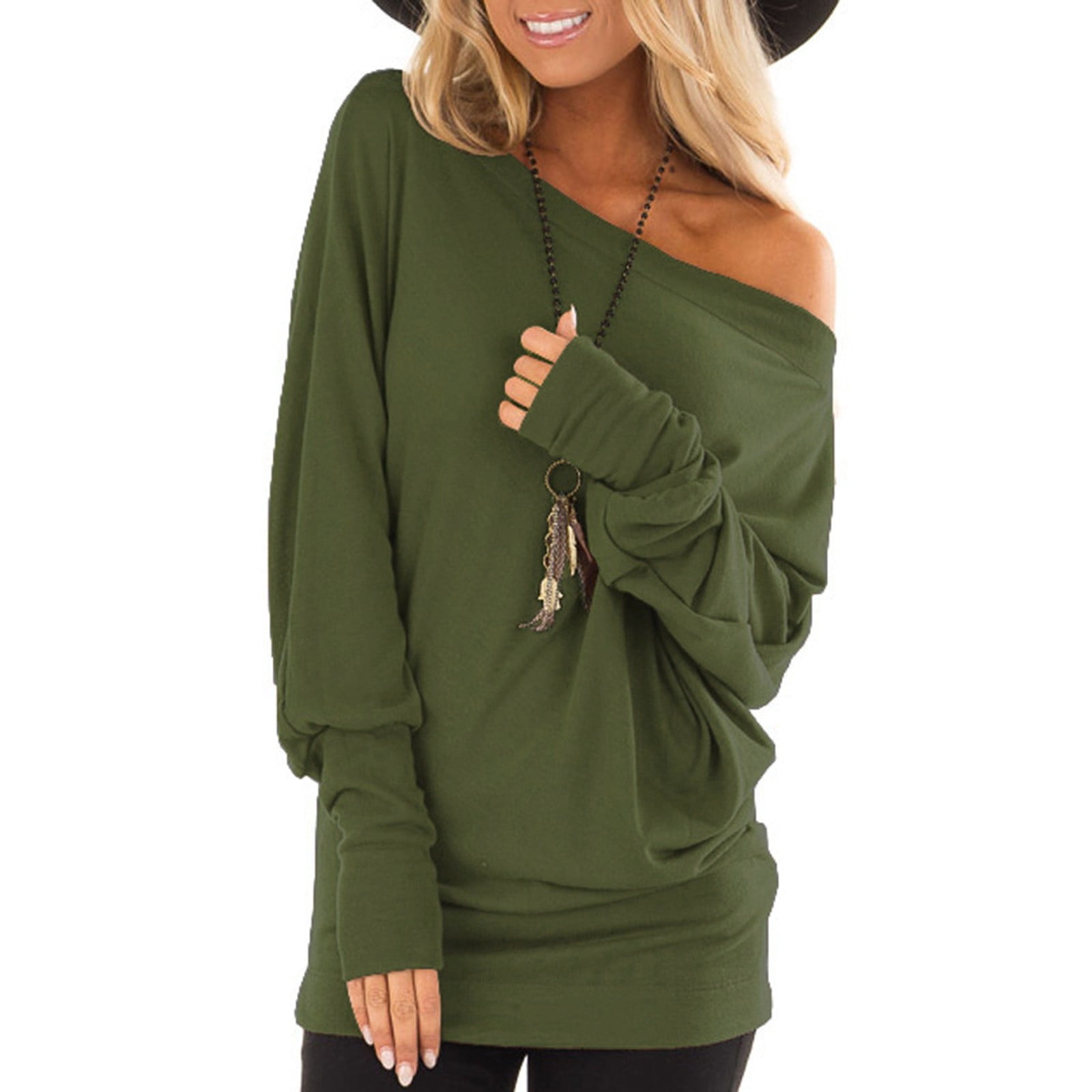 BYHONG Womens Cardigans Women's Fall Sweaters 2024 Casual Long Batwing ...