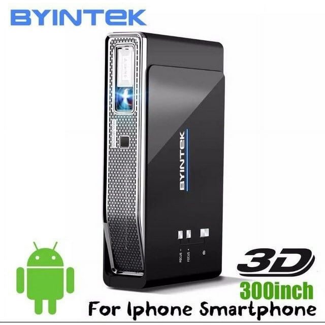 BYINTEK UFO R15 Smart Android WIFI Video Home Theater LED Portable USB ...