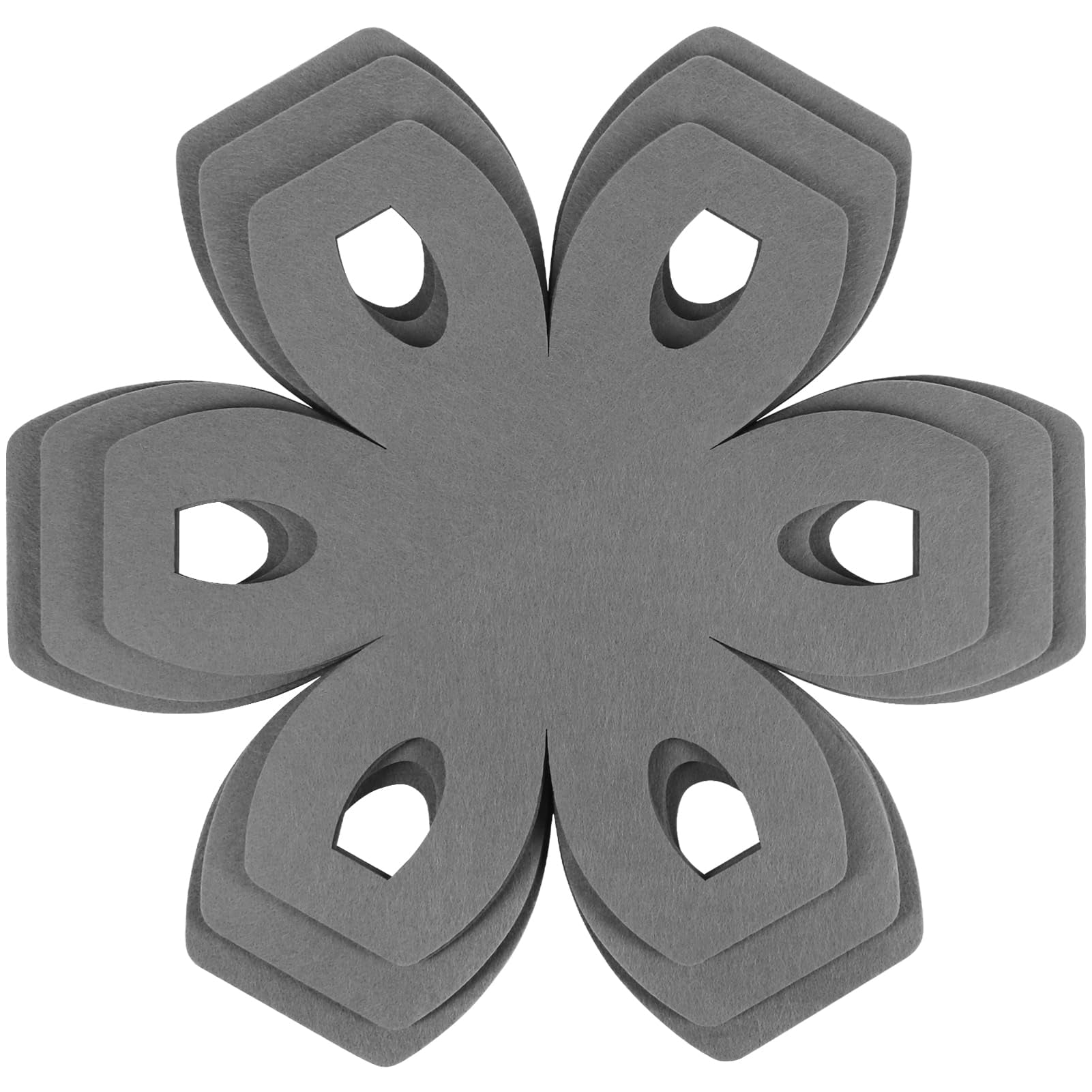 BYKITCHEN Pot and Pan Protectors, Set of 12 and 3 Different Sizes, Felt ...