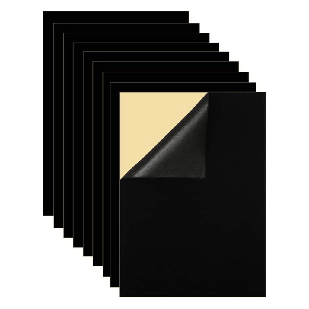 BYNNIX 10 Pieces Felt Sheets with Adhesive Backing Felt Wallpaper Self ...