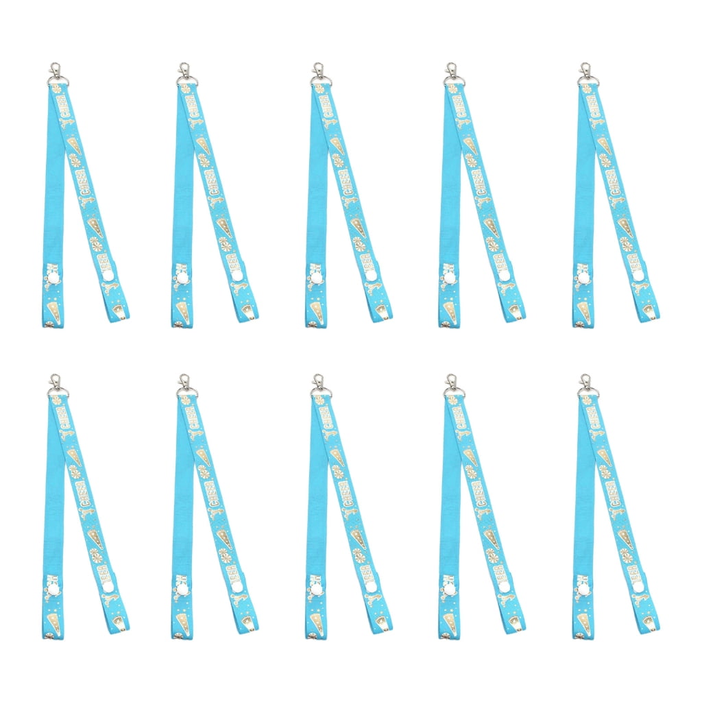 BYNNIX 10Pcs Cheer Bows Holder for Cheerleading Accessories Pompon ...