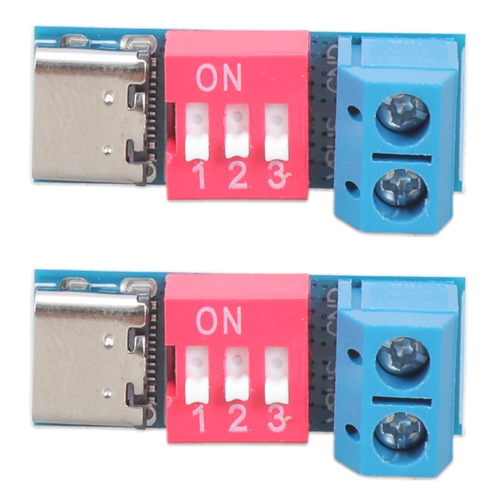 BYNNIX 2Pcs USB C Triggering Board Module Adjustable Voltages 5V to 20V ...