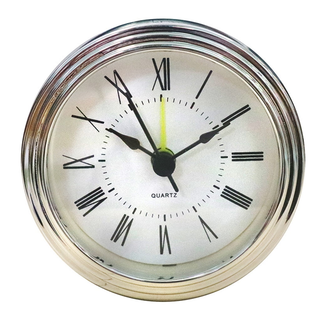 BYNNIX 78mm Clock Insert Easy Reading Arabic or Roman Numerals Round ... BYNNIX 78mm Clock Insert Easy Reading Arabic or Roman Numerals Round ...