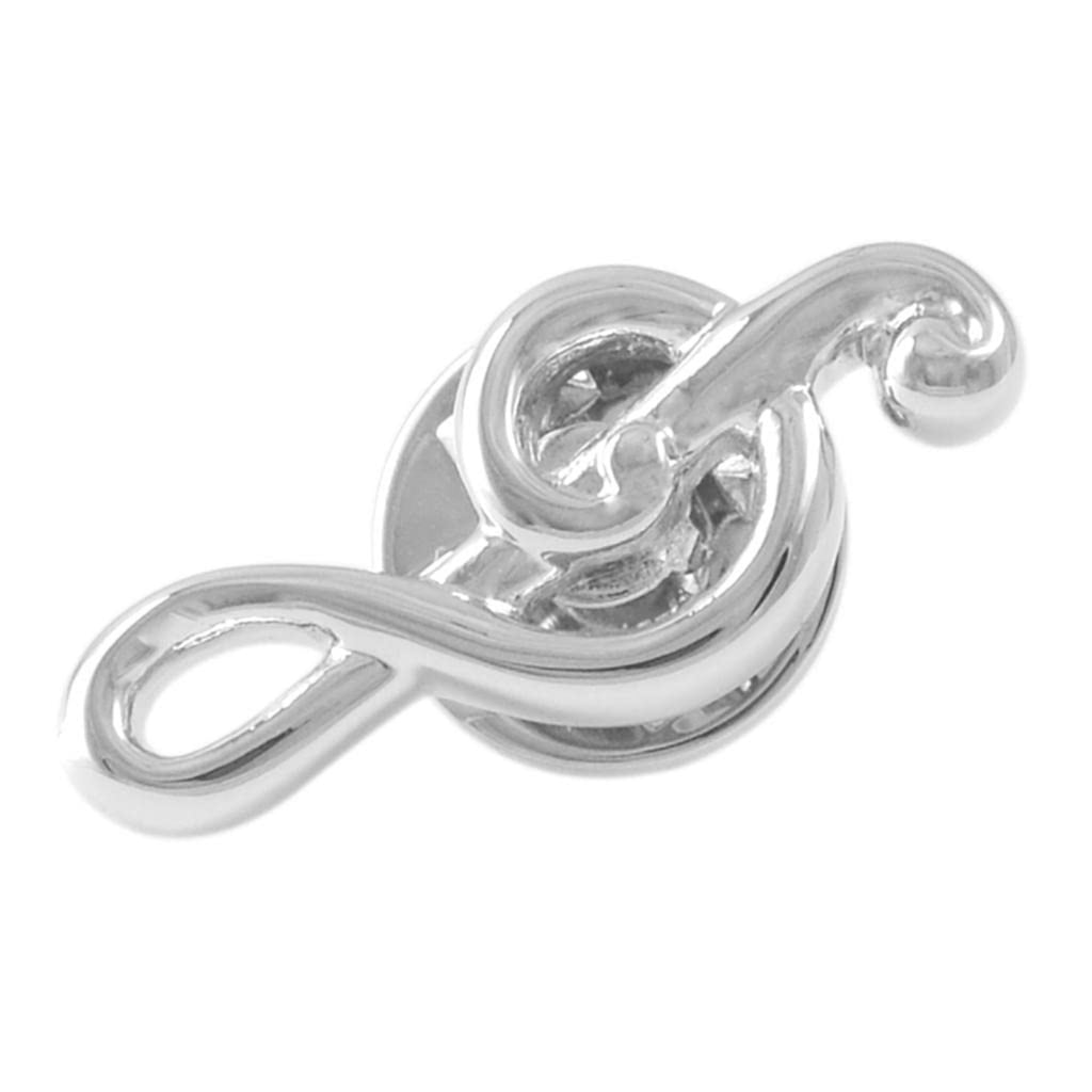 BYNNIX Elegant 3D Music Note Brooch Pin Unique Music Note Lapel Pin ...