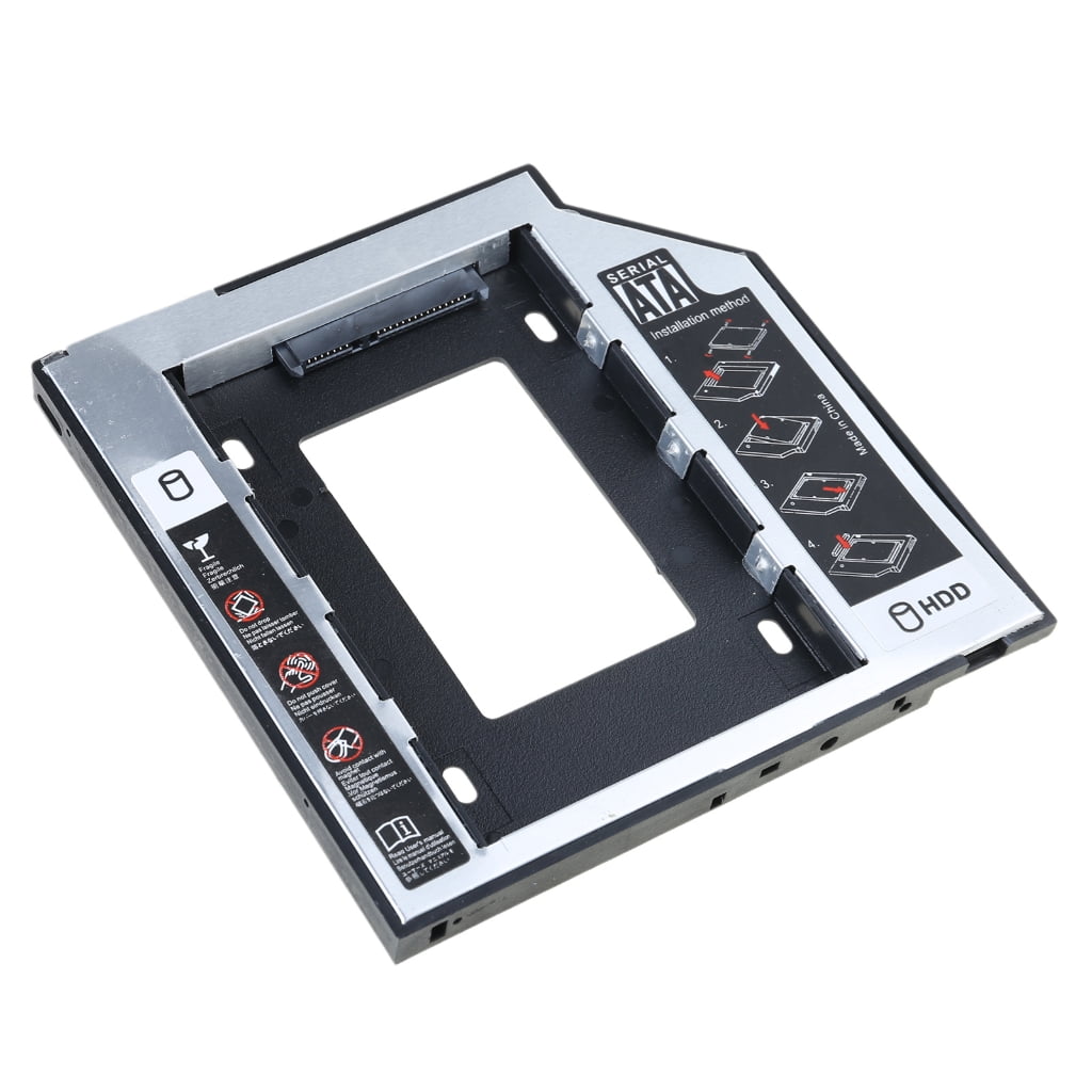 BYNNIX HDDs Caddys 12.7mm Aluminum 2nd Hard Disk Drives Caddys Case ...