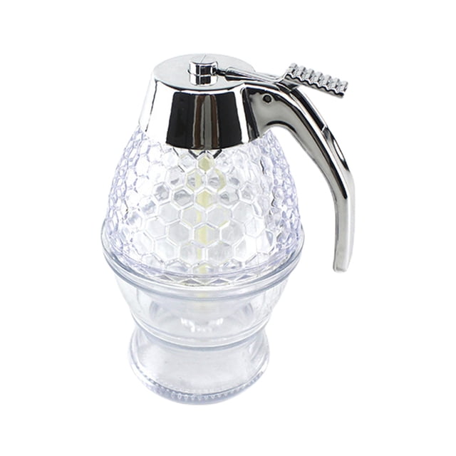 BYNNIX Juice Maple Syrup Cup Squeeze Bottle Storage Pot Non-Drip Honey ...