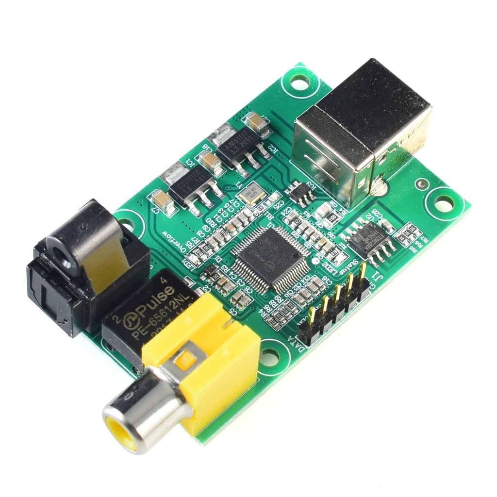 BYNNIX LJMSA9123 USB To SPDIF I2S Auditory Controller High Resolution 24BIT 192KHz Output For ...