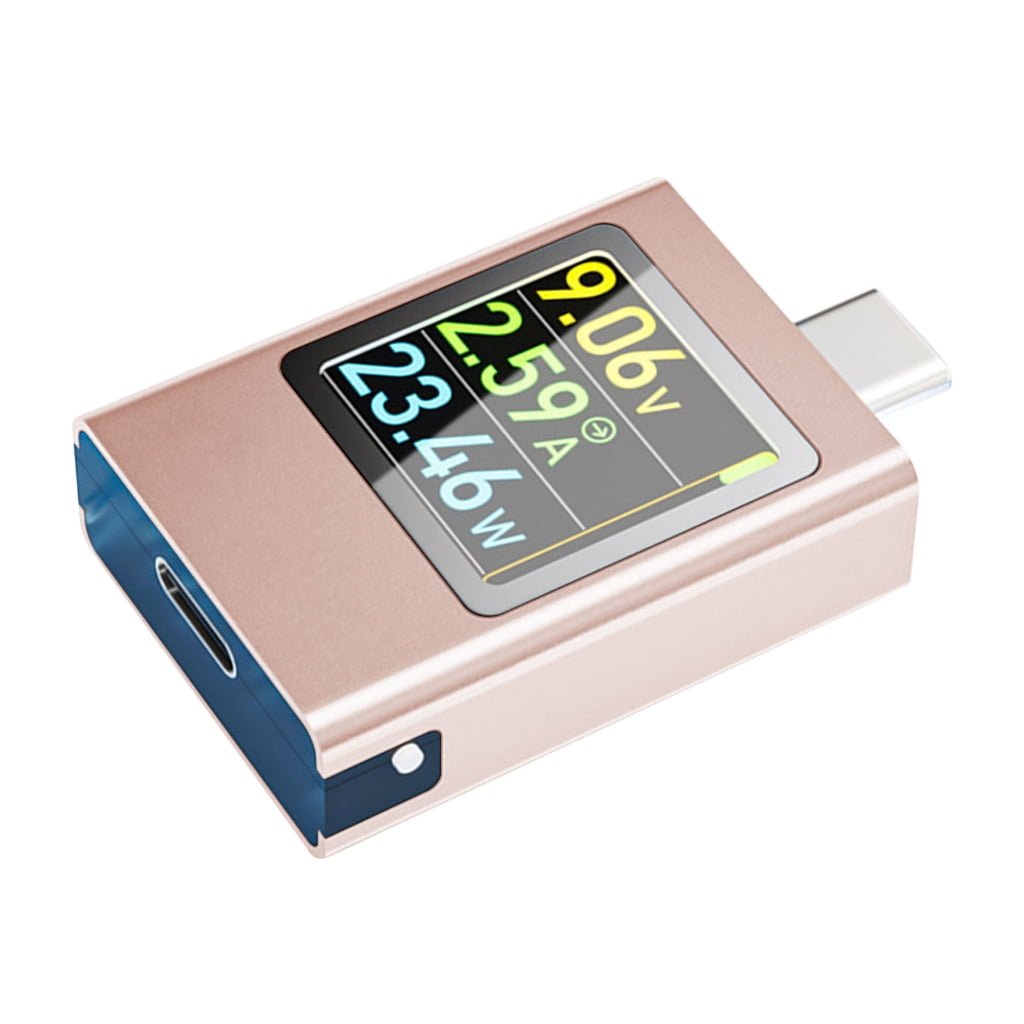 BYNNIX Multifunction USB Multimeter Voltages Wattage Power Meter with ...