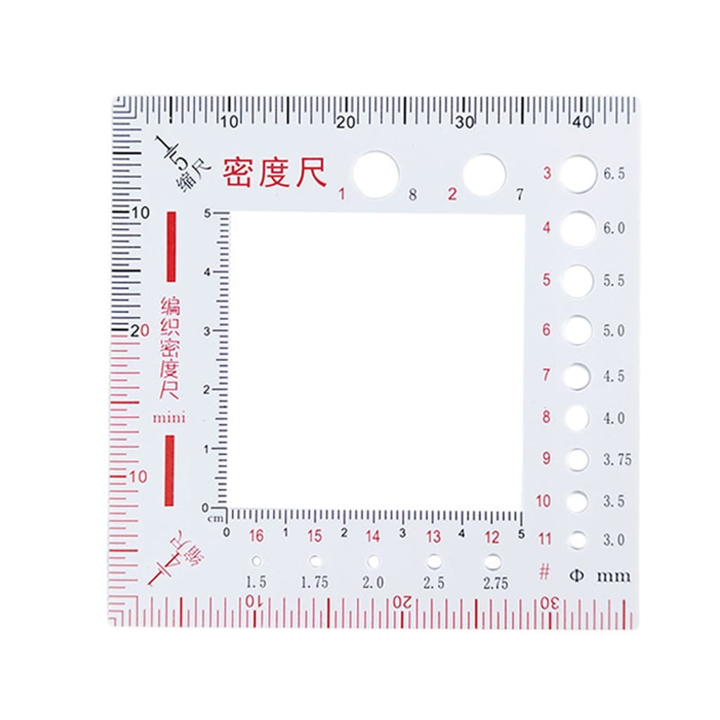 BYNNIX Multifunctional Sewing Ruler Fabric Cutting Ruler Acrylic ...