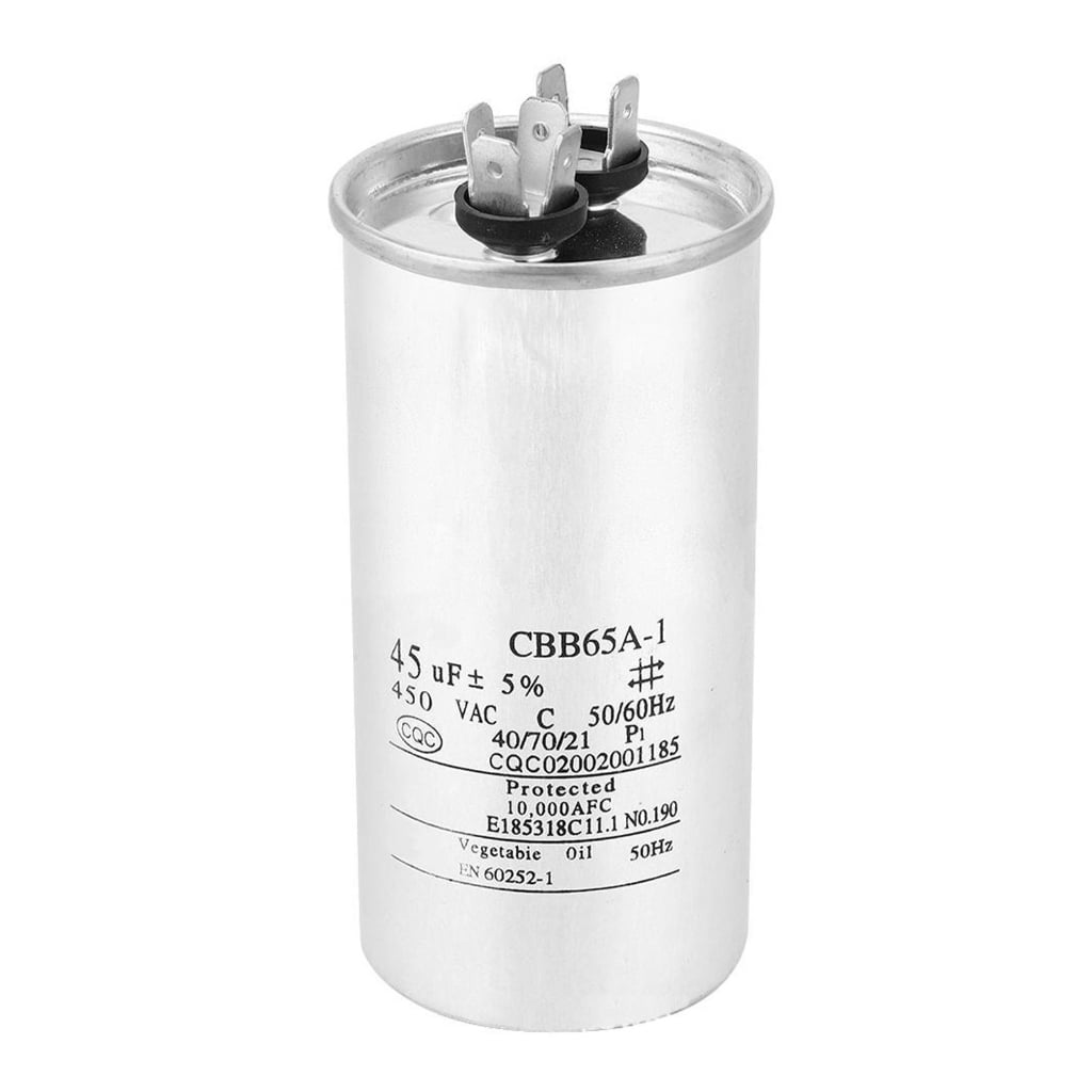 BYNNIX Multifuntional Air Conditioning Capacitor 450V 45uF Air ...