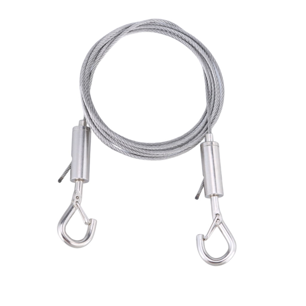 BYNNIX Multiple Length Stainless Steel Suspensions Cable with Spring ...